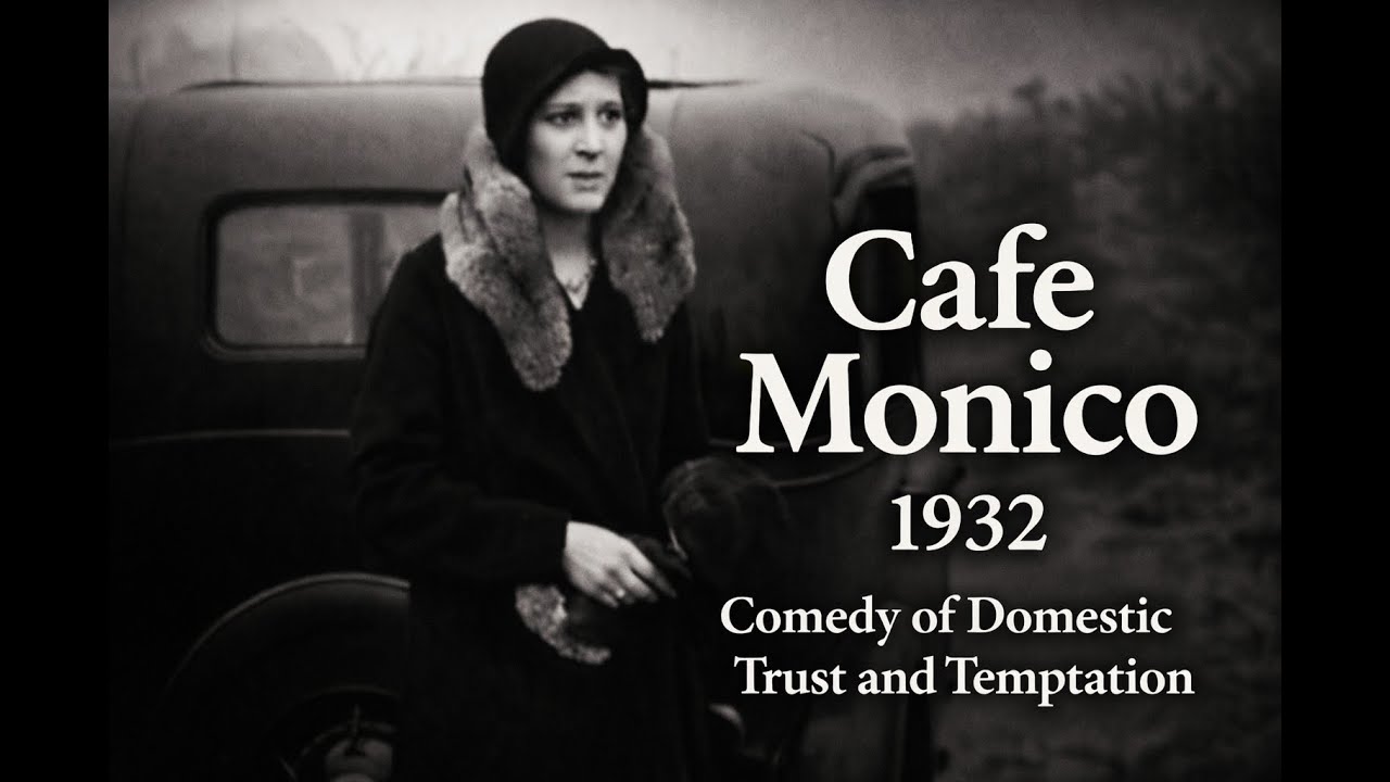 Cafe Monico, Amateur Film Club Production, South Shields, England, 1932 ...