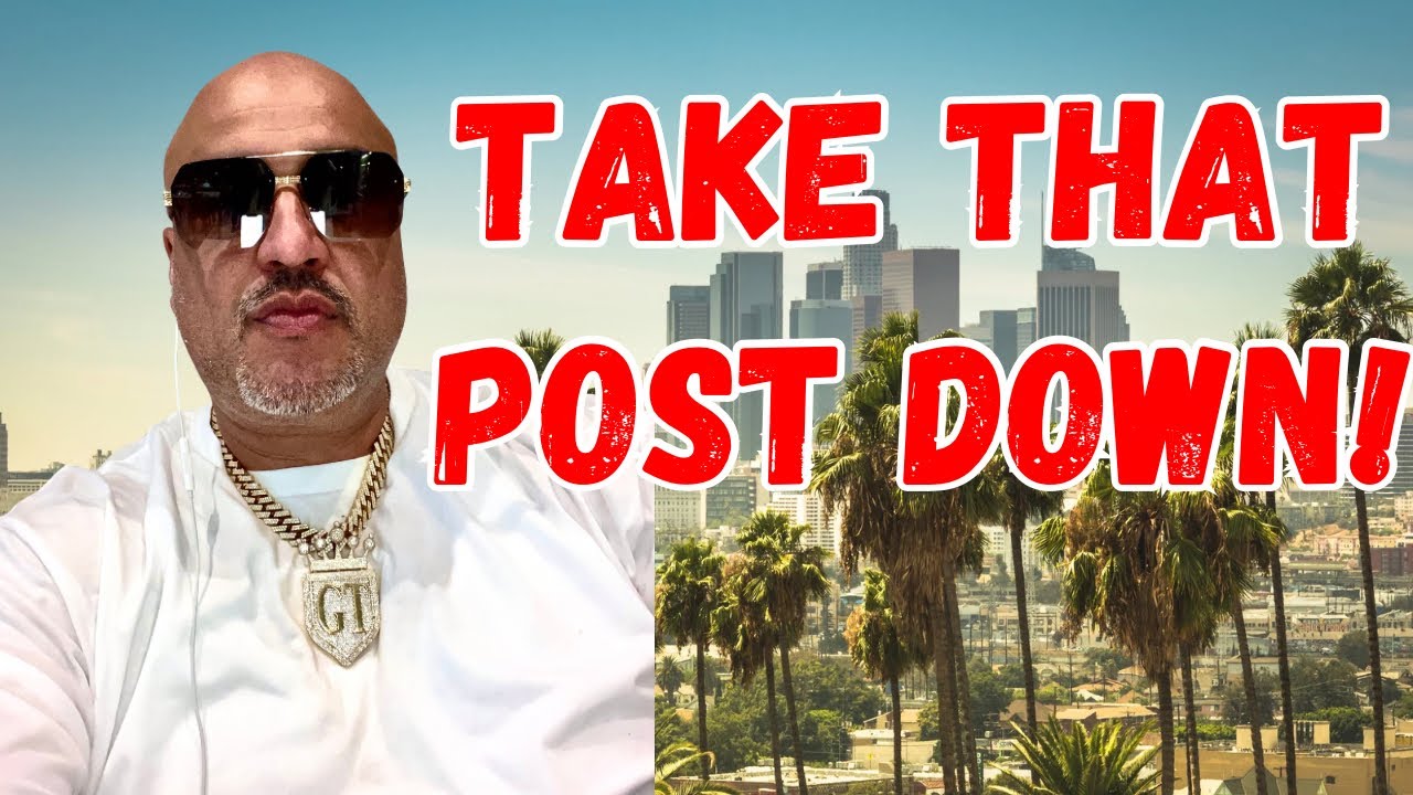 Gold Toes Has The Foo Community Take The Post Down - YouTube