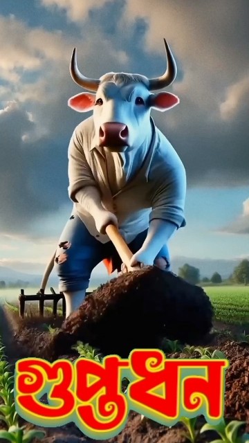The Story Of Becoming A Rich Cow With Hidden Treasures😀#short#story ...