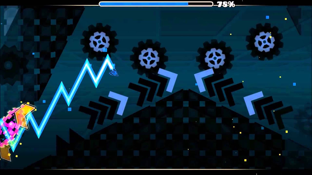 Geometry Dash - Hardest lvl 1 ! - If Sonic Wave was l1 by CrisPy Dash ...