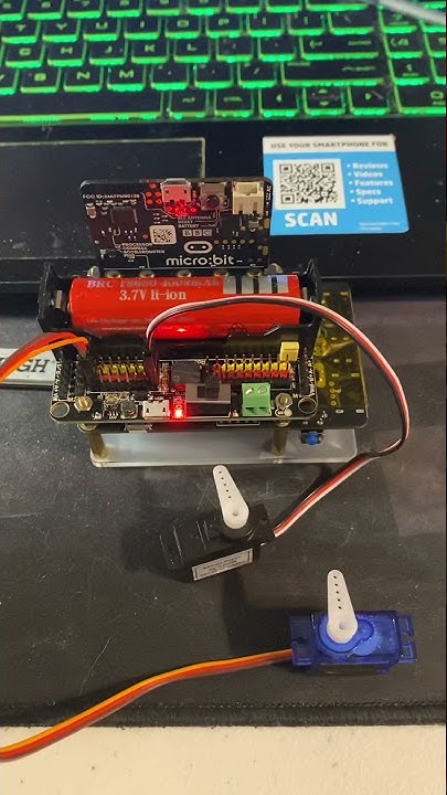 Servo Programming With The Microbit And Robotbit Robotics Microsoft Microbit Youtube