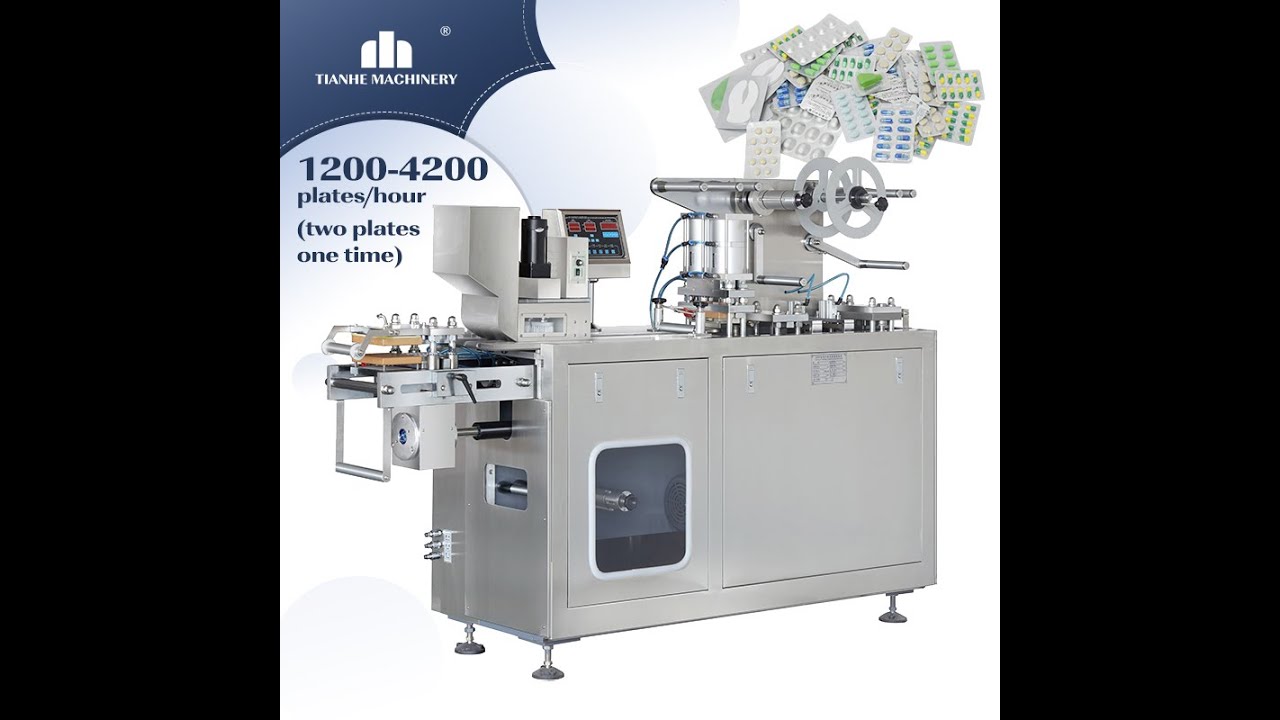 blister packing machine eyemark sensor setting - YouTube