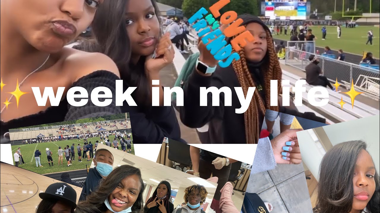 WEEK IN MY LIFE: spring game & school fun. - YouTube
