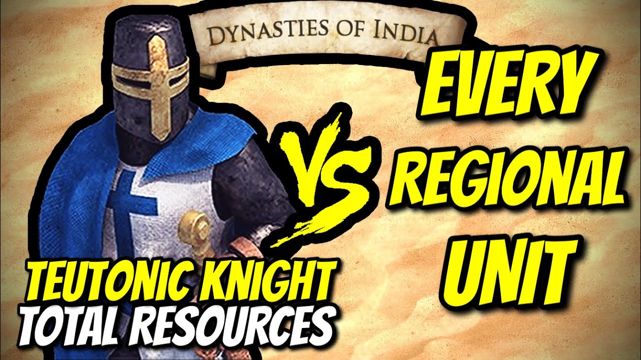 ELITE TEUTONIC KNIGHT vs EVERY REGIONAL UNIT (Total Resources) | AoE II ...