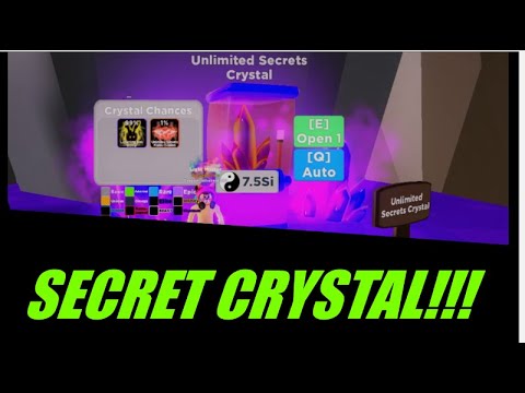 THE NEW SECRET CRYSTAL!!!! - YouTube