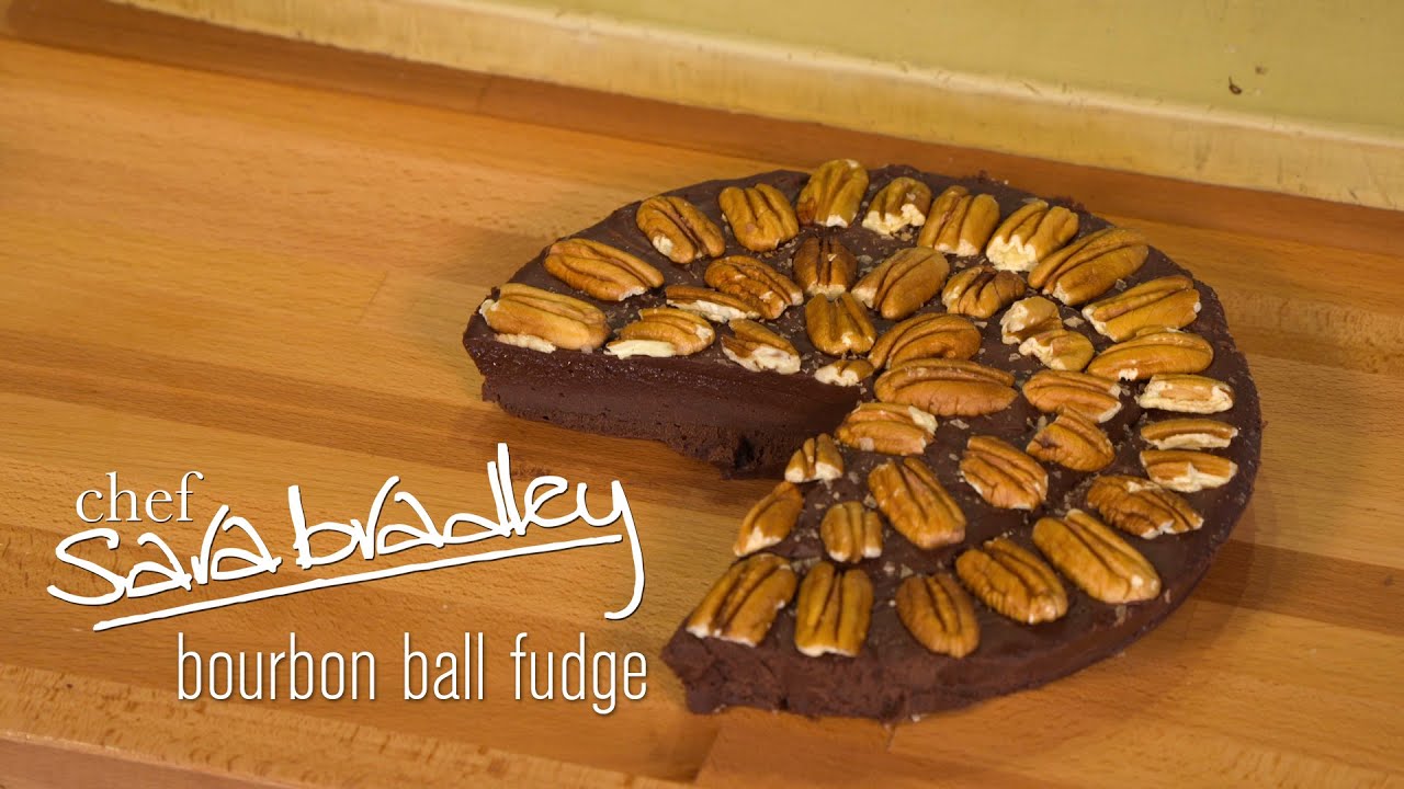bourbon ball fudge with chef sara - YouTube