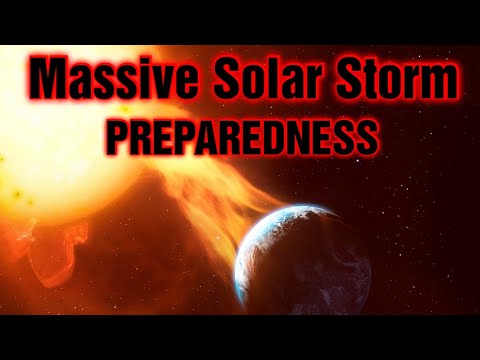 Preparing For A Major Solar Storm CME - YouTube