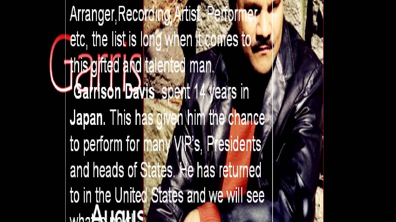 Garrison Davis Returns to "The DrCal Hour of Insight" - YouTube