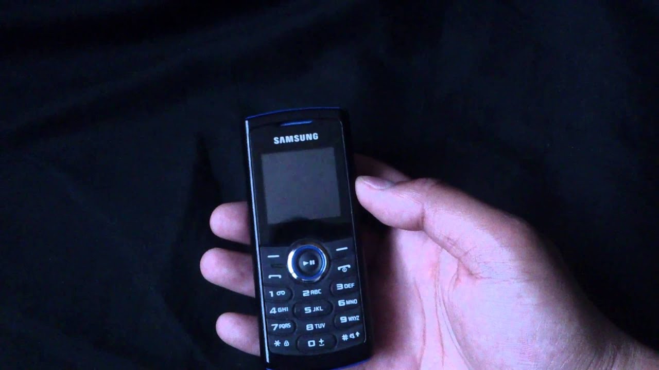 Samsung E2120 Mobile Phone (Review) - YouTube
