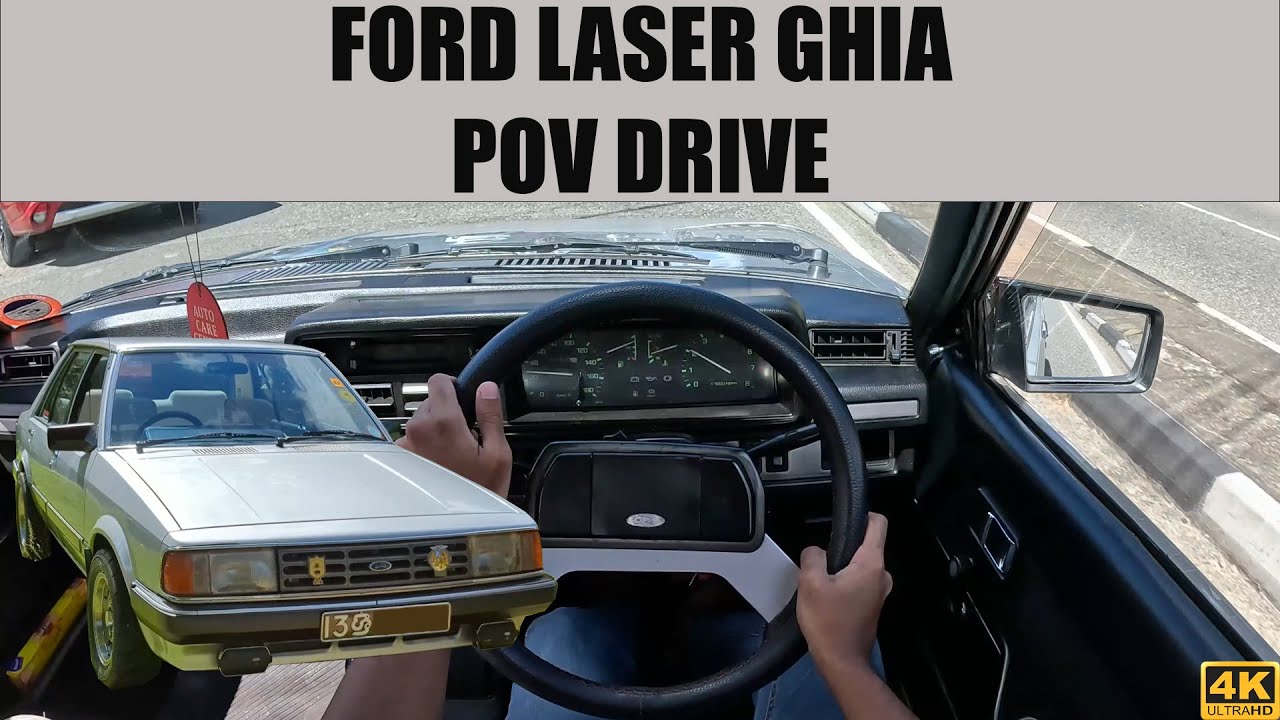 Ford Laser KB Ghia (Mazda 323 Familia) POV Drive - YouTube