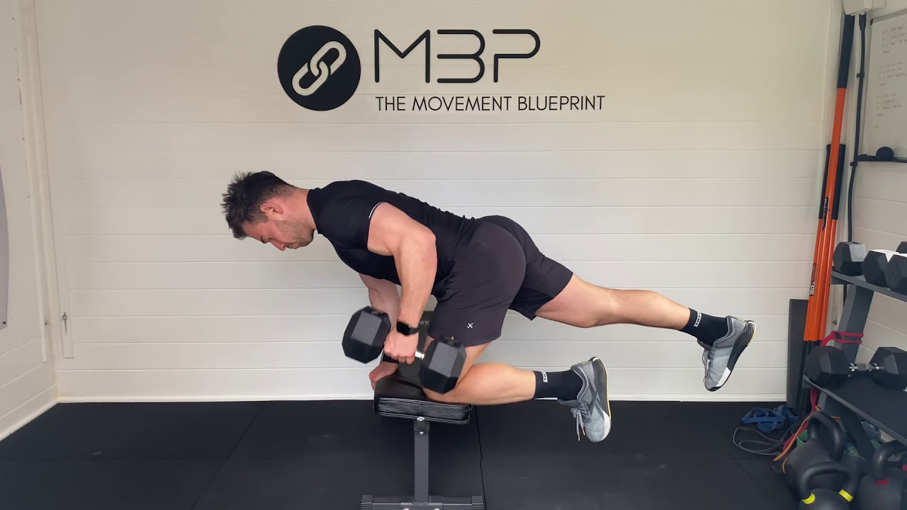 Narrow base bird dog row - YouTube