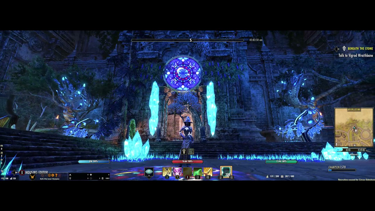 ESO Circus Sideshow Guild Hall (partial) - YouTube