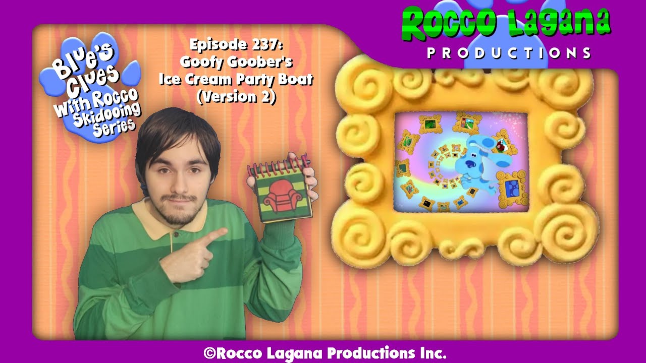 Blue's Clues & Rocco: Skidooing Series: (Ep/237: Goofy Goober's Ice ...