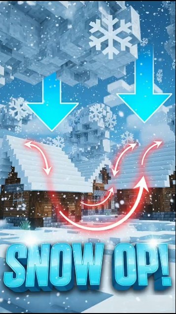 Minecraft Snow Secret = Real Life Physics! ️🔥 - YouTube