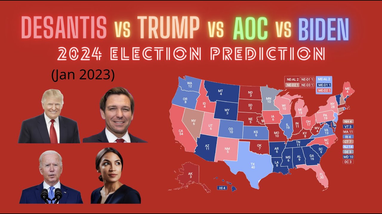 BIDEN vs AOC vs TRUMP vs DESANTIS | My 2024 Presidential Prediction ...