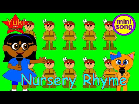 Yuki and Friends- Nursery Rhymes | 10 Little Indians - YouTube