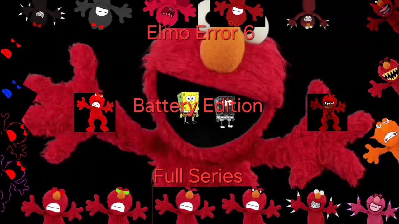 Elmo Error 6 (Battery Edition) [Full series] [Good Ending] - YouTube