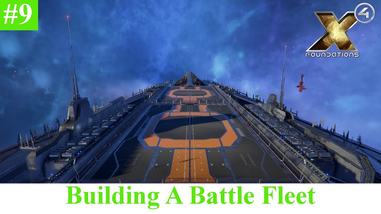 X4 Foundations Gameplay - Battle Fleet (including Cradle of Humanity ...