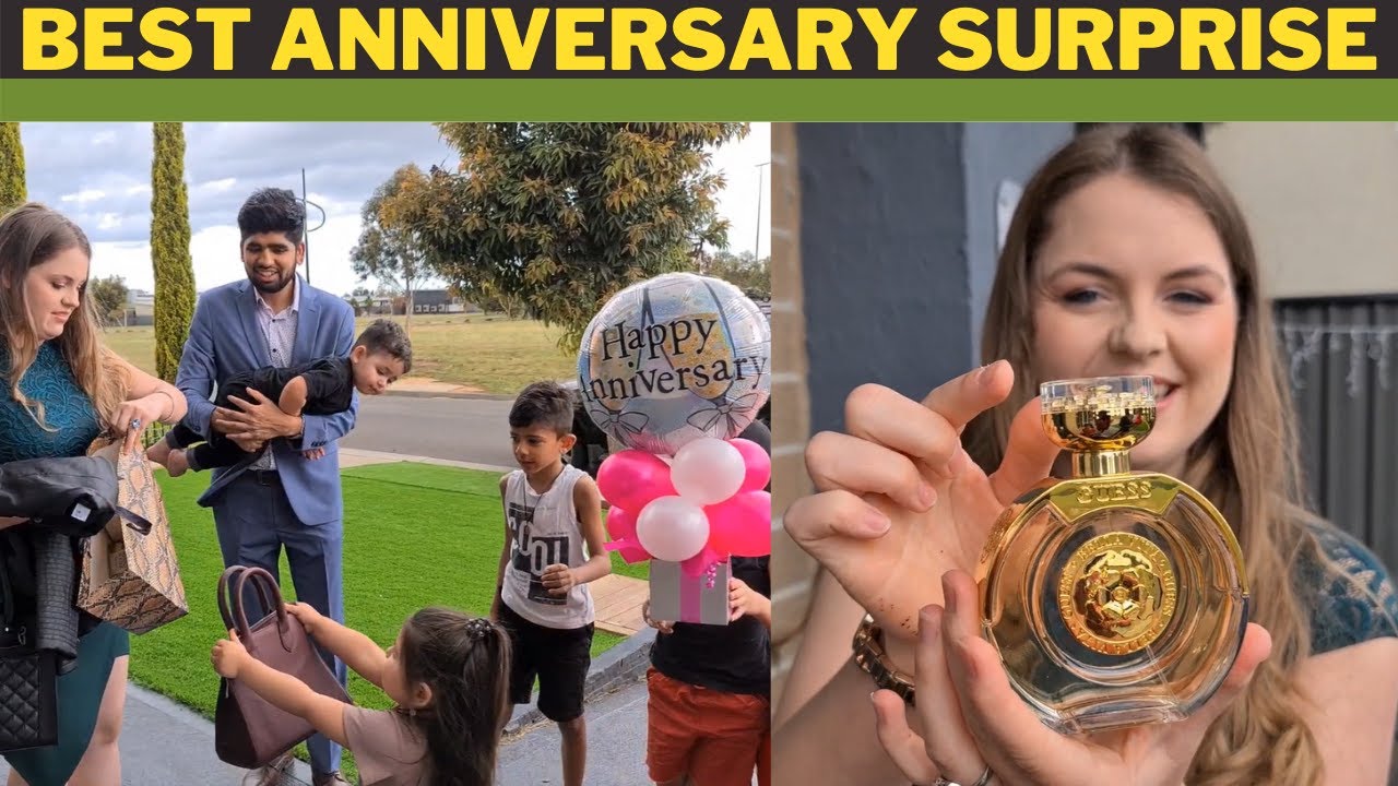 ANNIVERSARY SURPRISE FOR MY WIFE | HER REACTION | LOVELEEN VATS ...