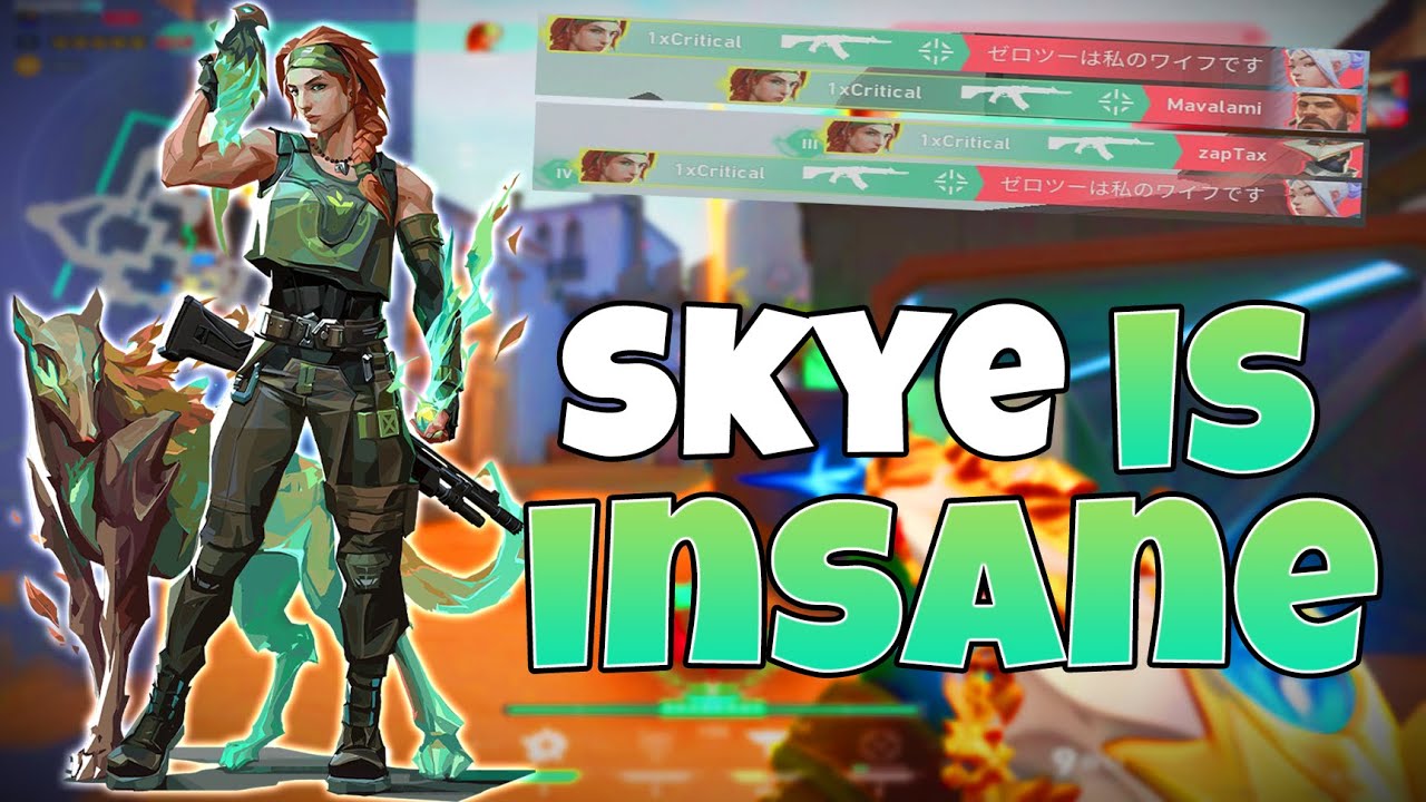 SKYE IS SO STRONG IN THE NEW ACT OF VALORANT! (Valorant Highlights #3 ...