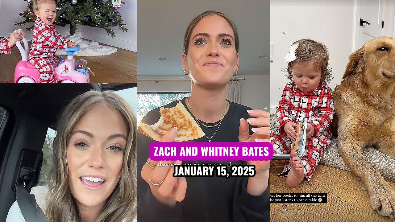 Zach Bates and Whitney Bates Family Updates | January 15, 2025 - YouTube