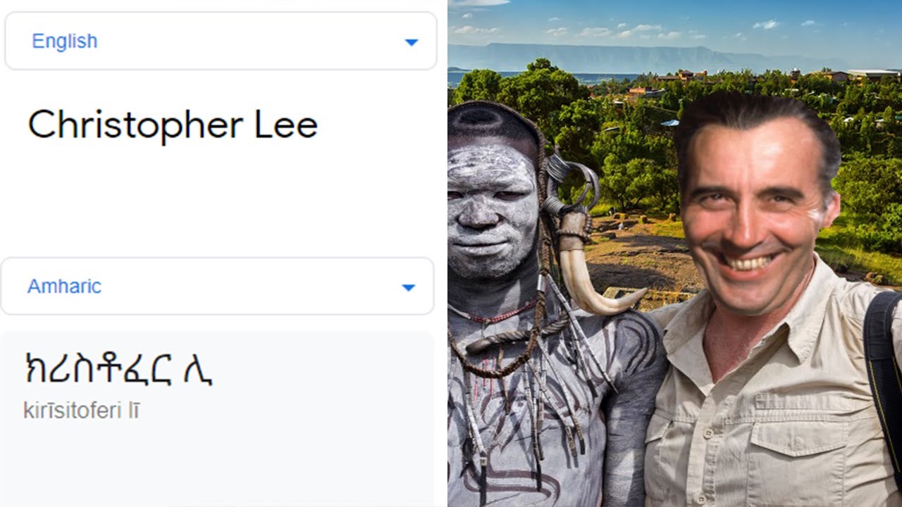 Christopher Lee in different languages meme (Part 2) - YouTube