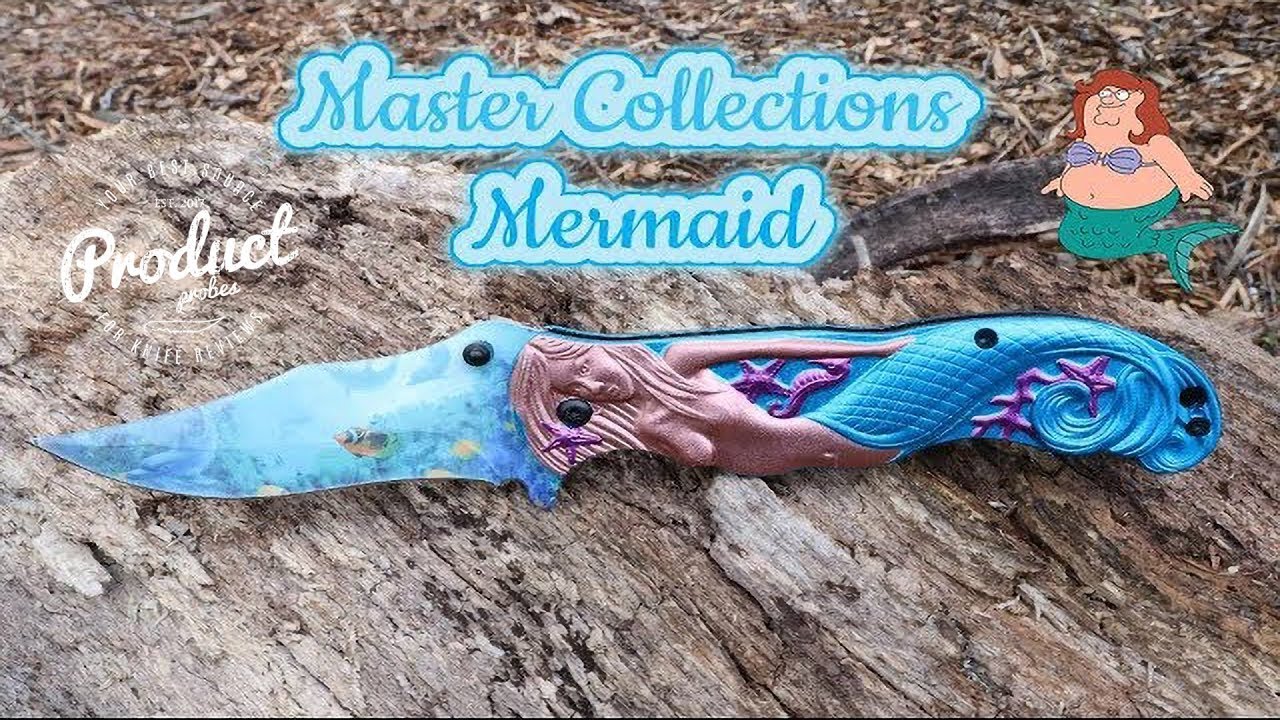 Masters Collections Tactical Mermaid Assisted Opening Pocket Knife (MC ...