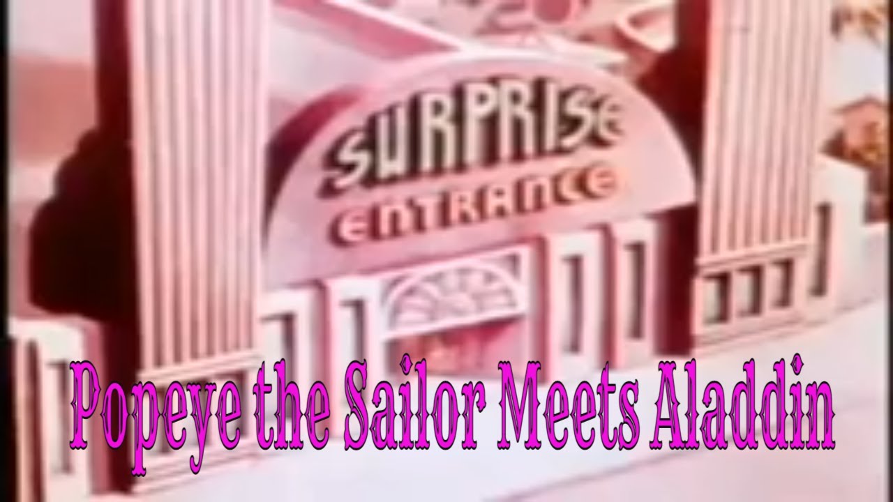 Popeye the Sailor Man Aladdin and His Wonderful Lamp | Cartoons Story ...