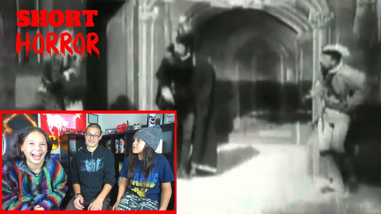 Kids REACT To The First Horror Movie - The Haunted Castle 1896 REACTION ...
