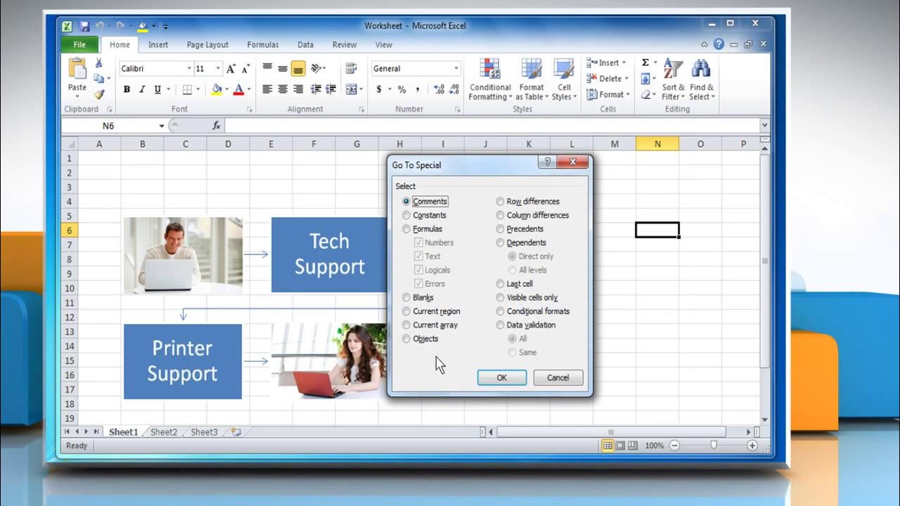 How to delete all pictures, shapes and objects in Excel :Tutorial - YouTube
