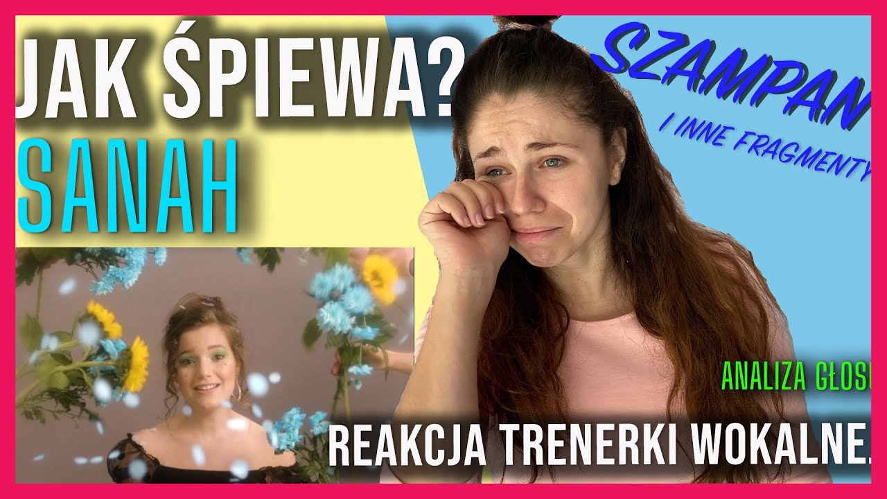 Reakcja na Sanah - Szampan - Jak śpiewa! - YouTube