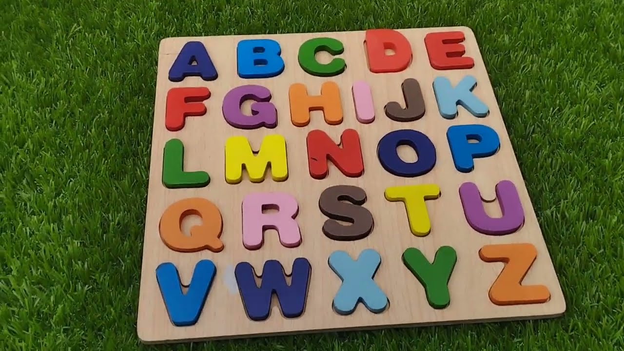 Best Learn ABC Puzzle | Preschool Toddler Learning Toy Video - YouTube