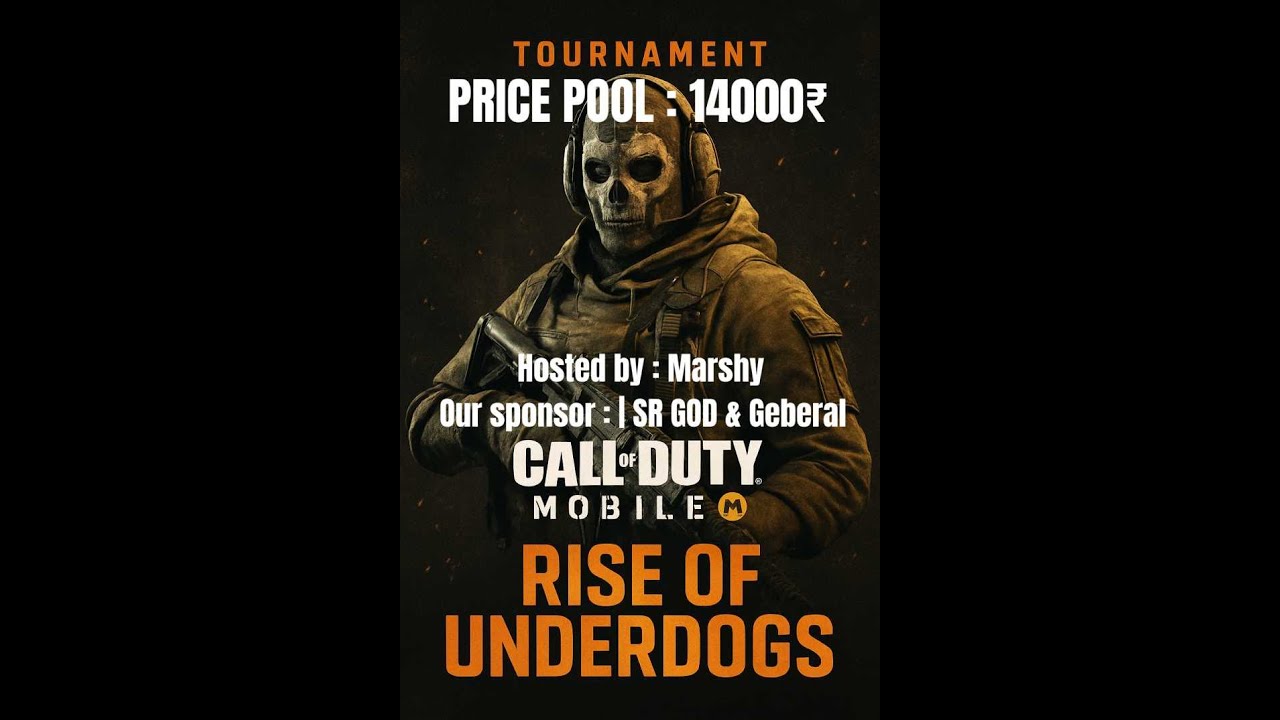 CODM Mobile Live Tournament 14000rs #codm #codmlive #callofdutymobile ...