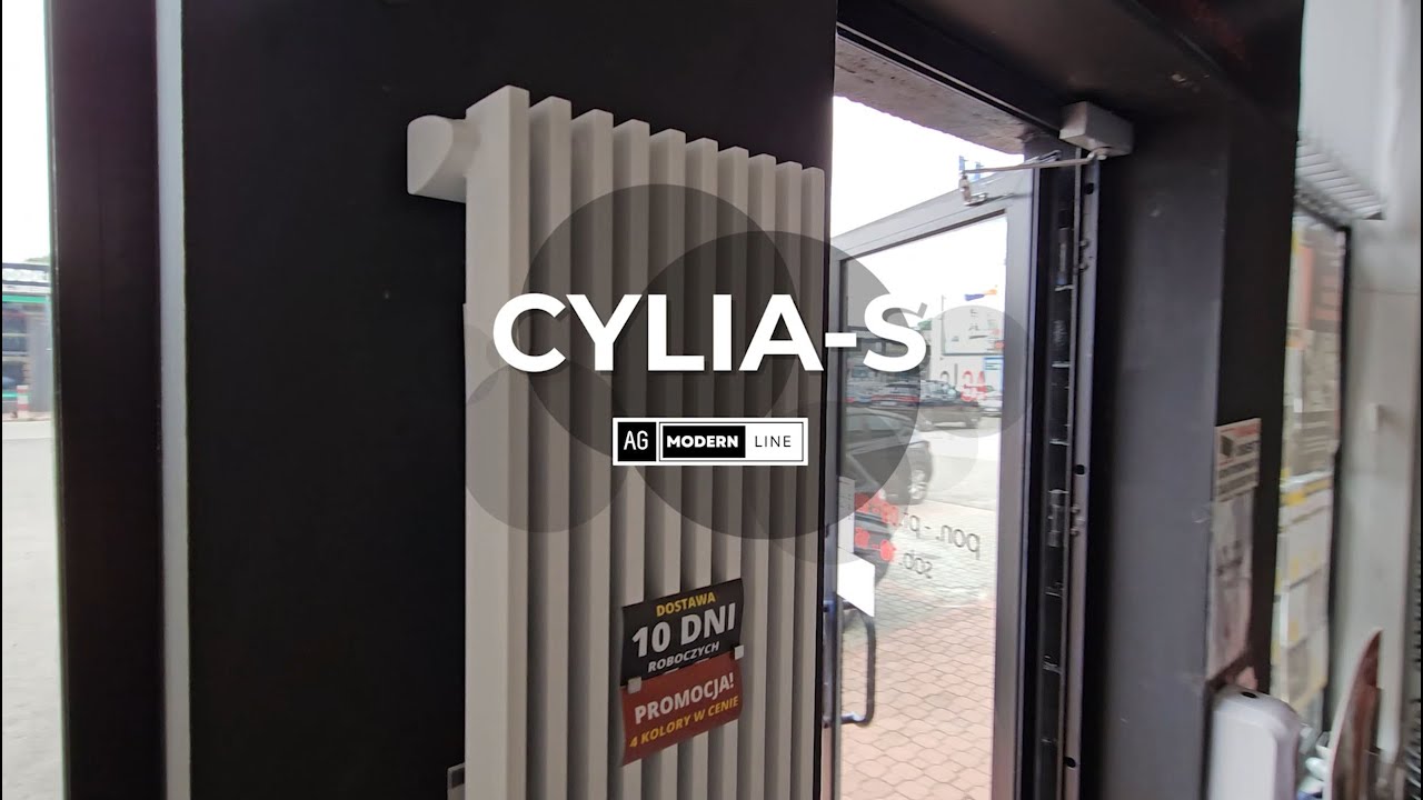 Grzejnik łazienkowy AG Modern CYLIA-S - YouTube