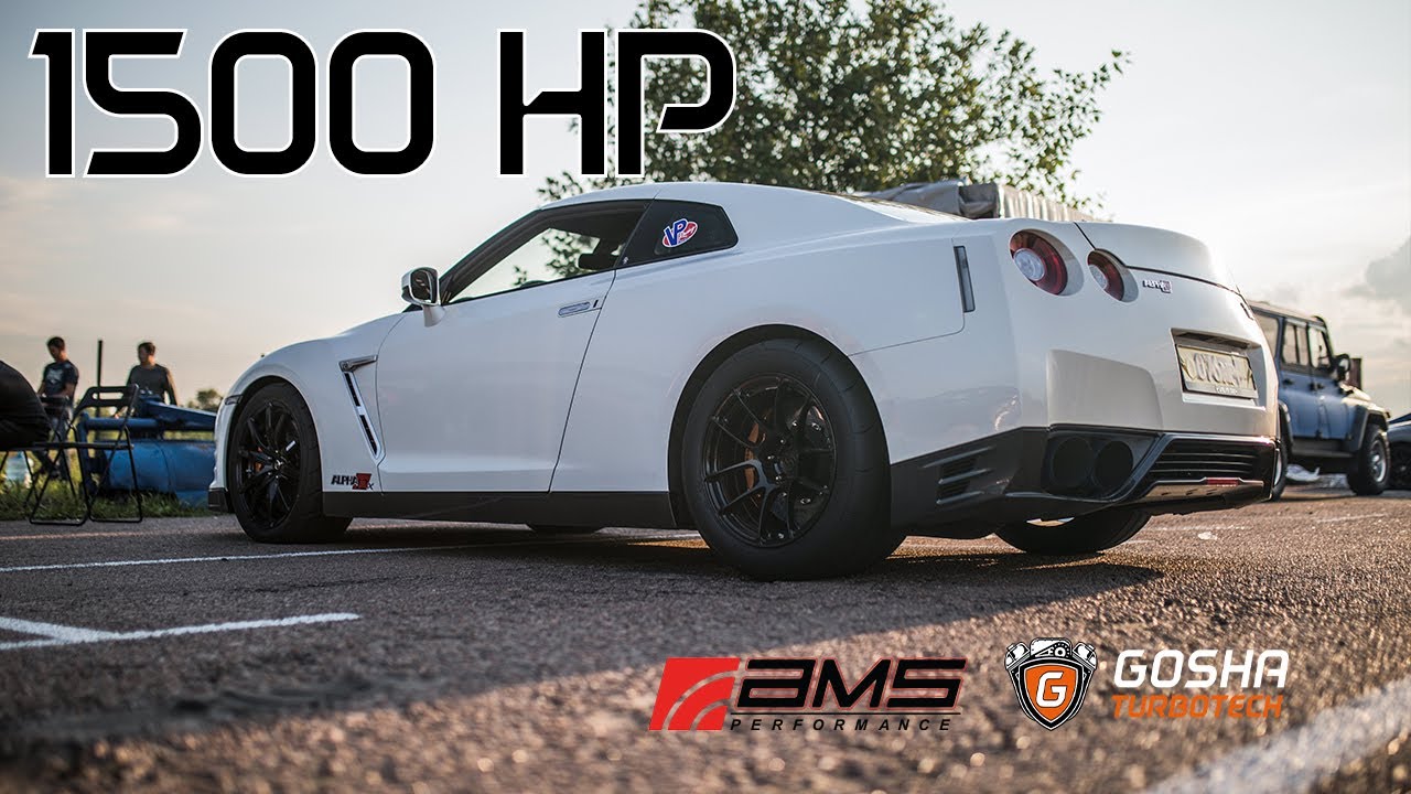 1500 HP Nissan GT-R (R35) ALPHA12X/GTT-1500 - YouTube