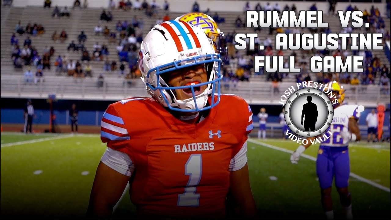 Rummel vs. St. Augustine (Preview, Full Game out NOW) | Raiders look to ...