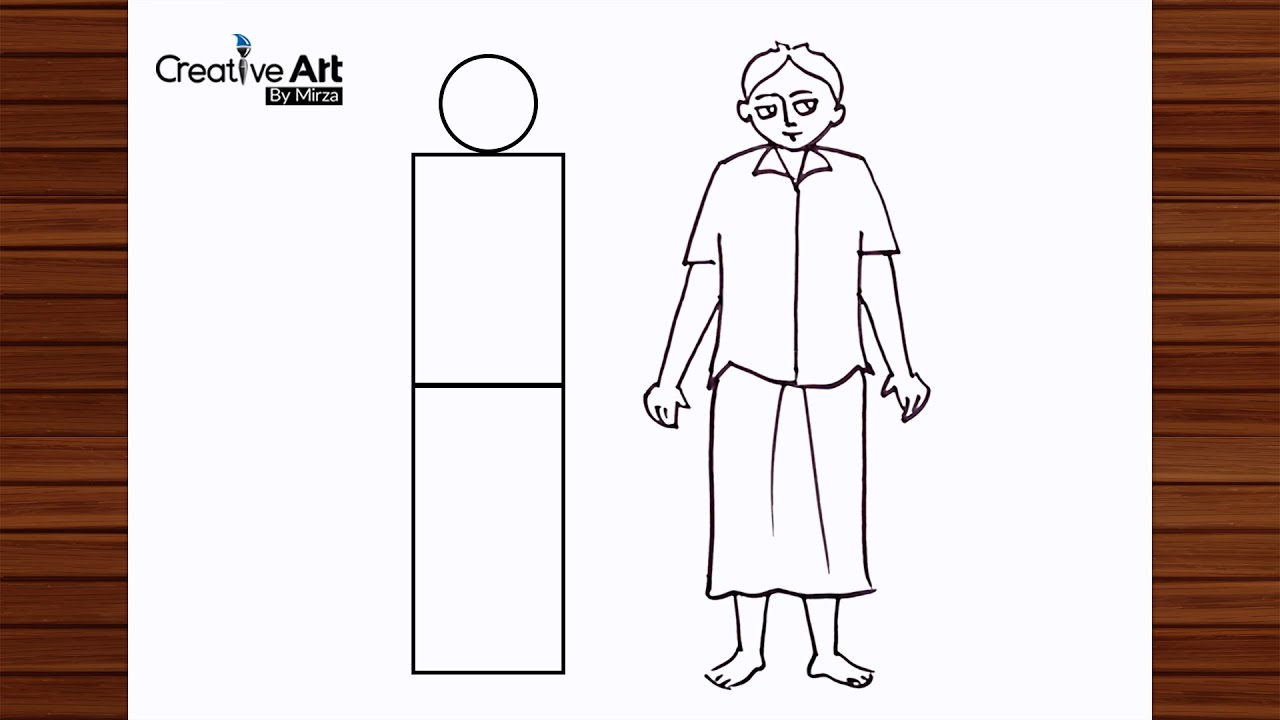 How To Draw A Human For Kids Step By Step - Infoupdate.org How To Draw A Human For Kids Step By Step - Infoupdate.org