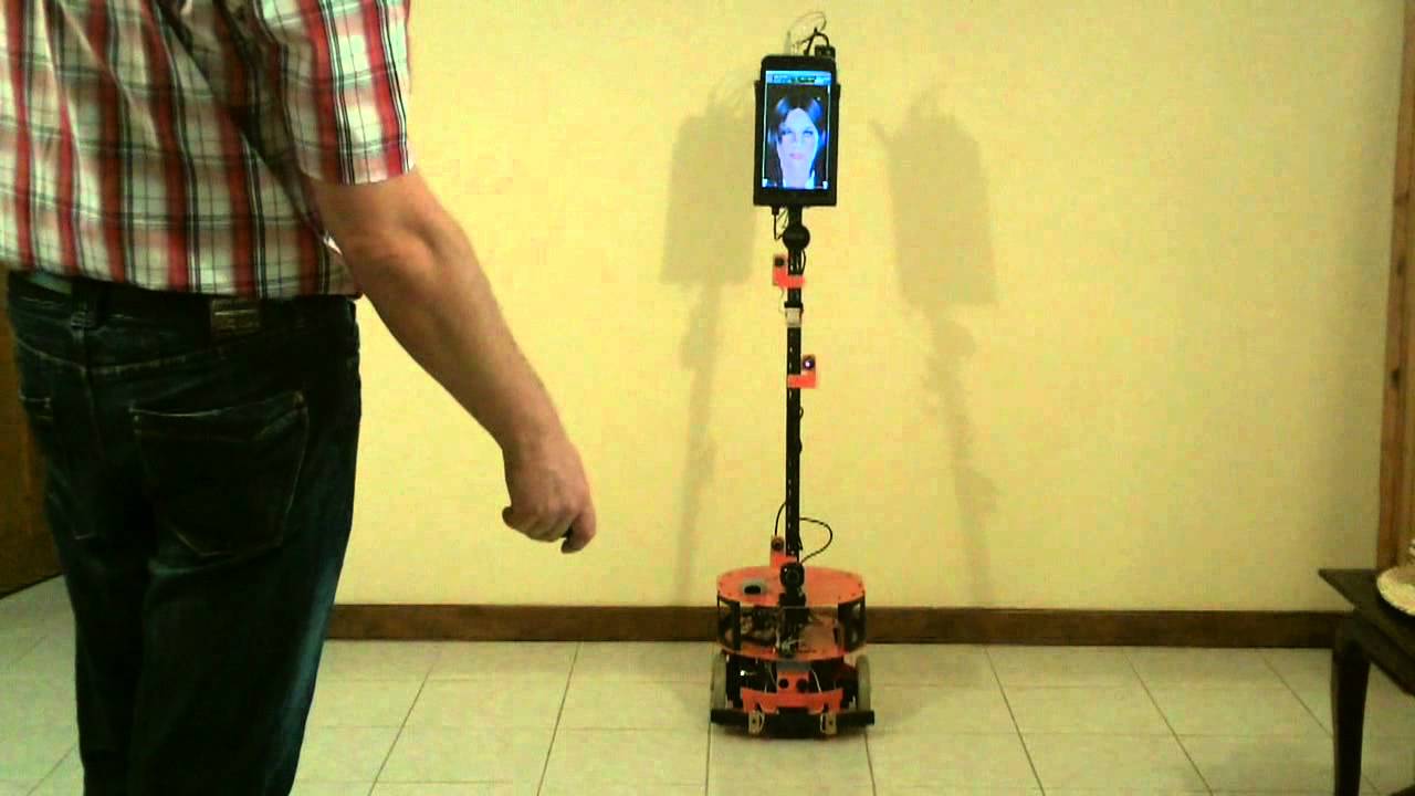 Interactive mobile robot "Vanessa" - YouTube