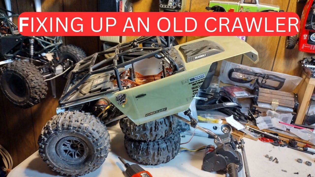 FIXING UP AN OLD CRAWLER!! PART 1 - YouTube