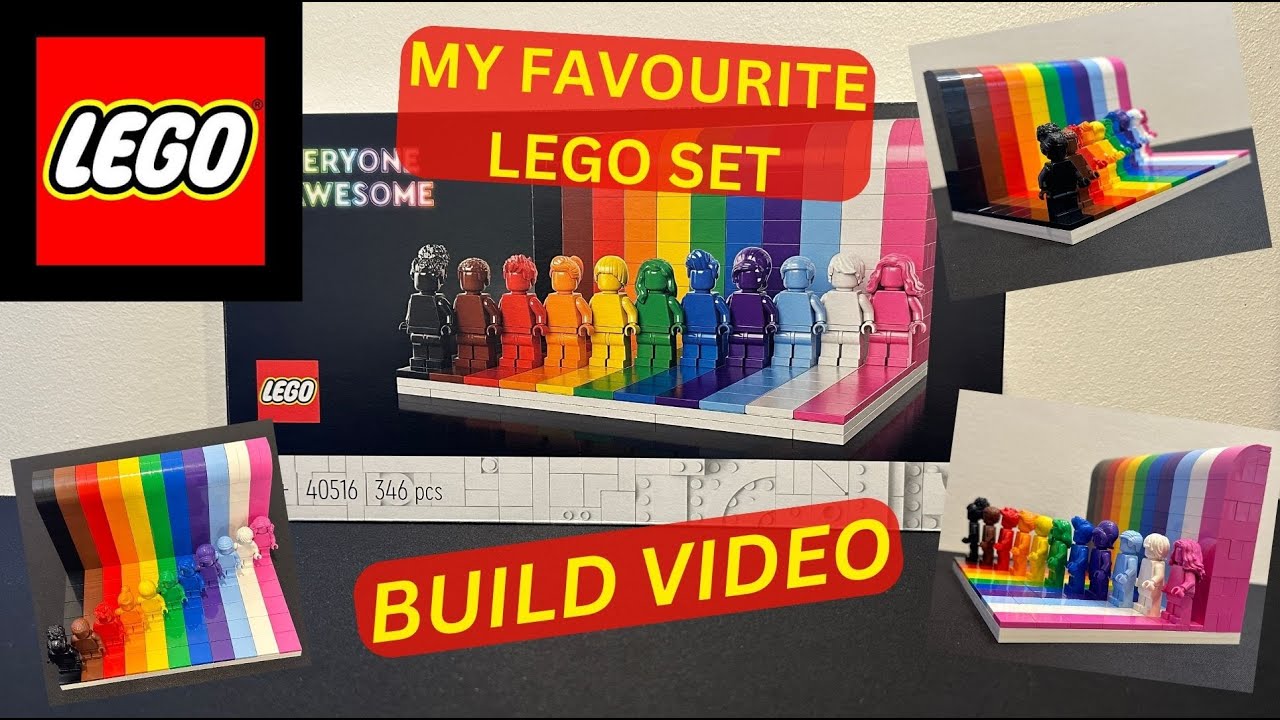 LEGO SET 40516 EVERYONE IS AWESOME UNBOXING & BUILD VIDEO #lego # ...