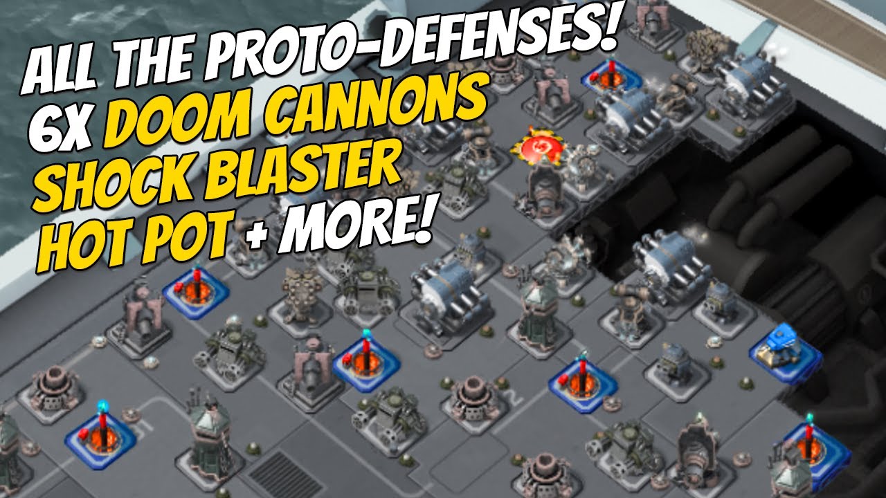 FIZZLEFEST has arrived! All the defenses on Boom Beach Warships S67 ...