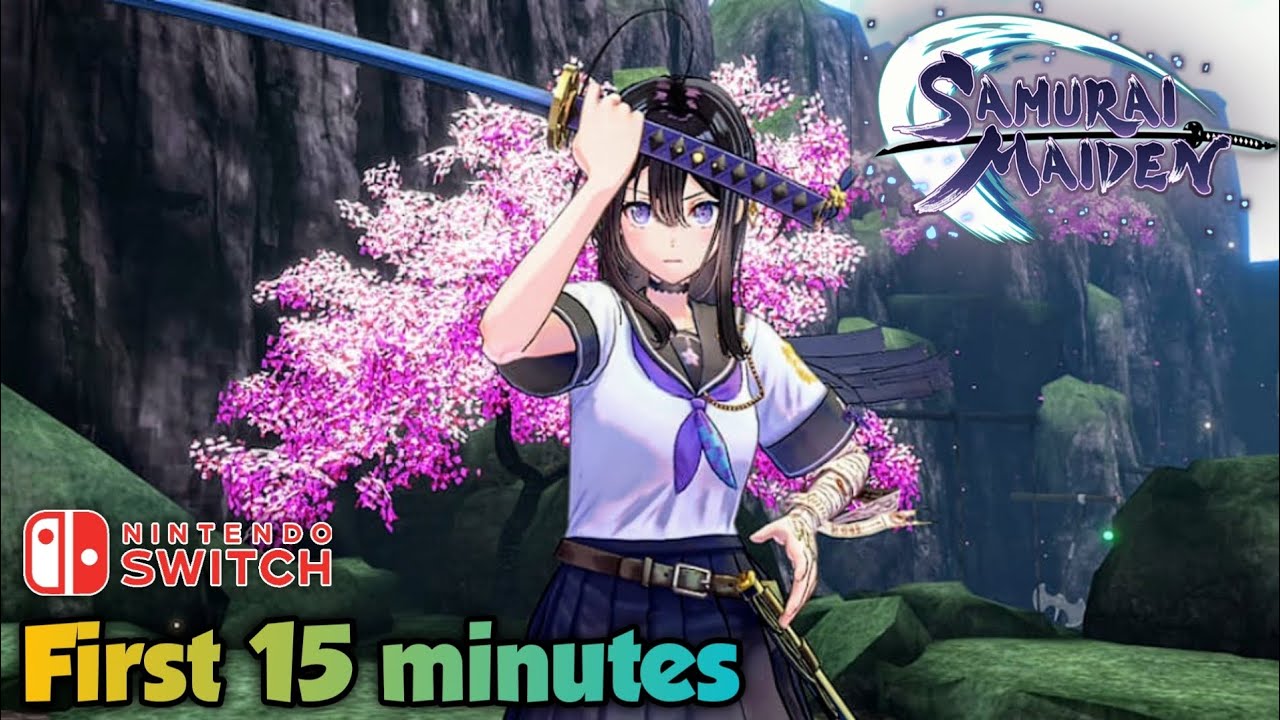 Samurai Maiden Nintendo Switch Lite Gameplay - First 15 Minutes - YouTube