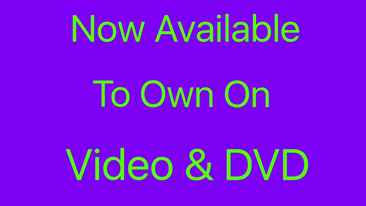 Now Available To Own On Video & DVD (iMovie Variant) - YouTube
