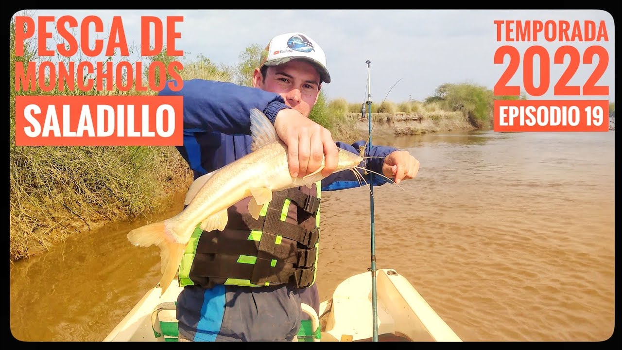TREMENDA PESCA - SIGUEN LOS MONCHOLOS EN EL SALADILLO! - YouTube