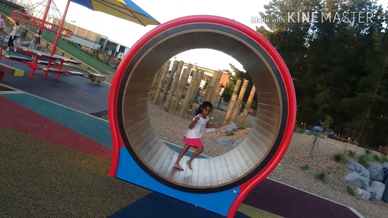 Foster park Rolleston playground - YouTube