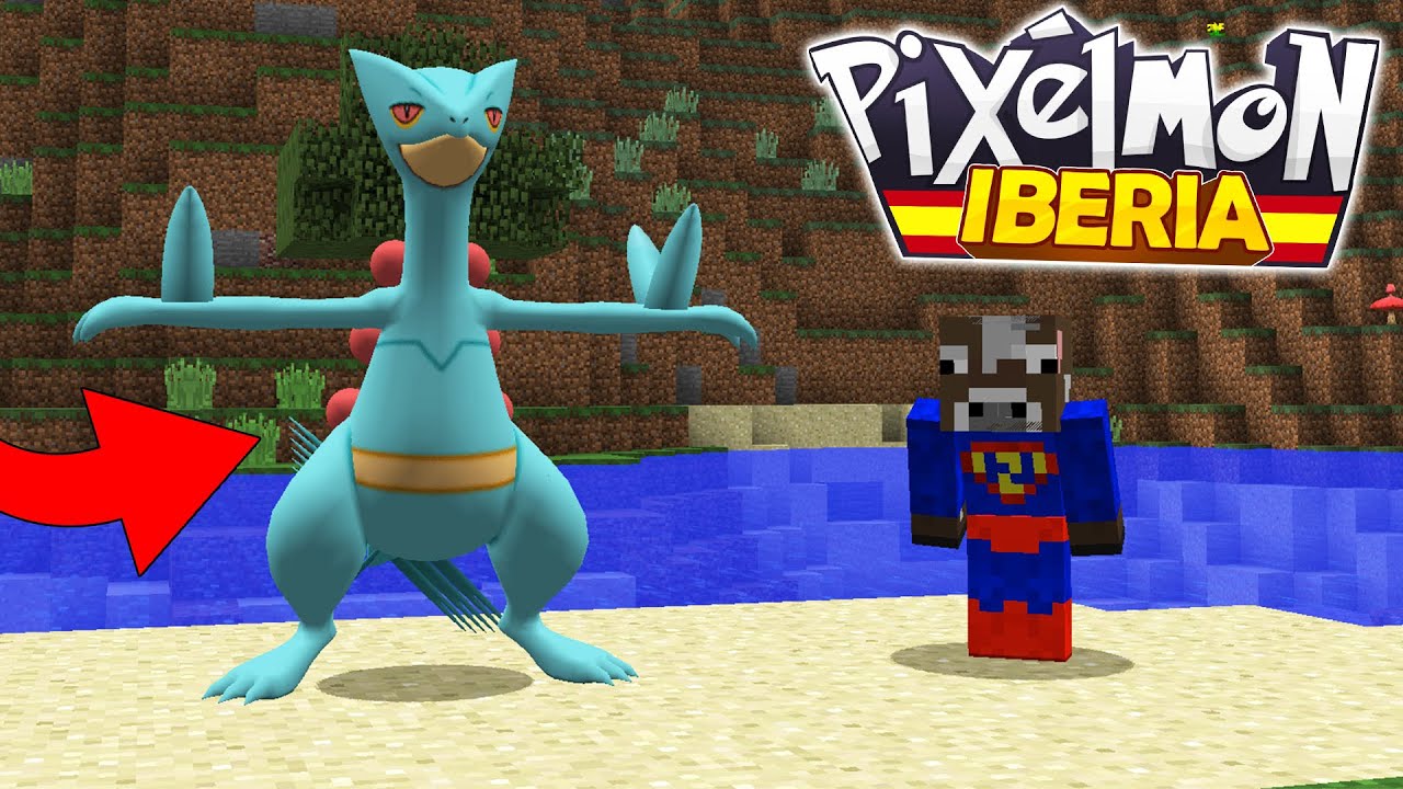 CONSIGO A SCEPTILE SHINY 😱 | PIXELMON IBERIA MINECRAFT POKEMON MOD 1.10 ...