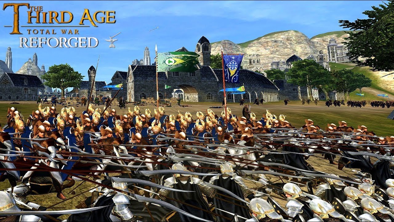 THE LAST FREE CITY OF MIDDLE EARTH (Siege Battle) - Third Age: Total ...