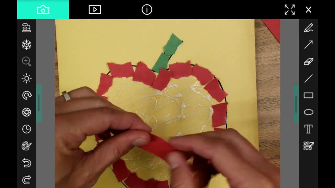Apple Tear Art - YouTube