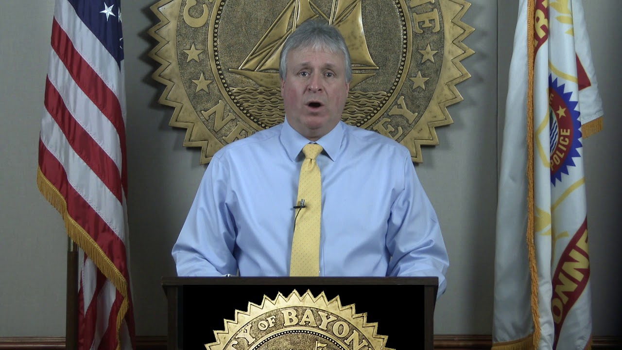 Mayor Jimmy Davis gives Bayonne Residents an update on the Coronavirus ...
