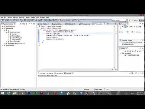 SUCESIÓN FIBONACCI (serie fibonacci) EN JAVA - YouTube